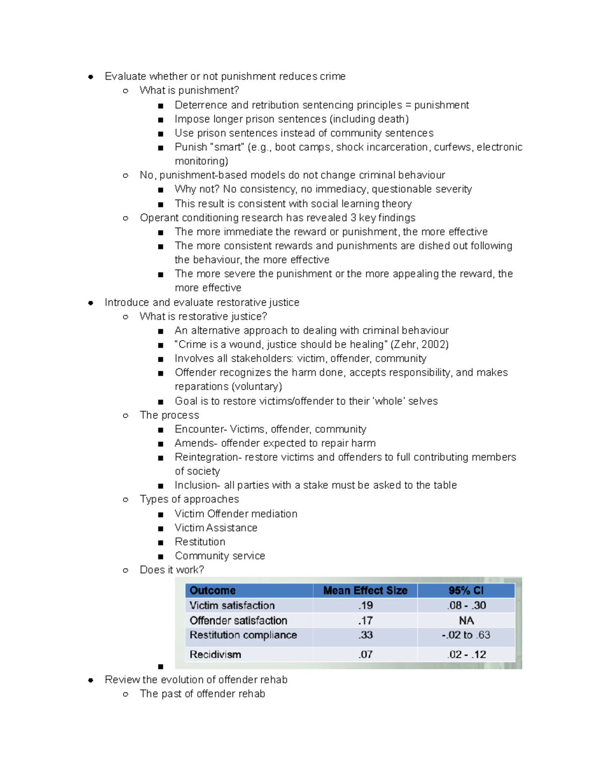 Module 5- advanced issues in offender treatment - Evaluate whether or ...