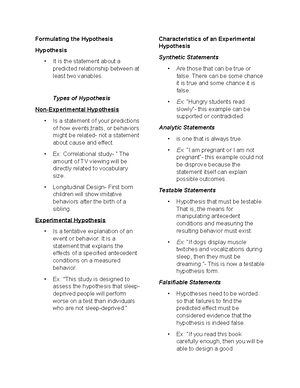 The Basic of Between-subject Design - The Basic of Between-subject ...