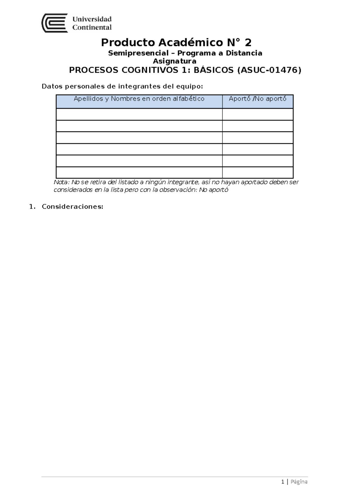 Producto Académico N°2 2023 0 - Producto Académico N° 2 Semipresencial – Programa a Distancia ...