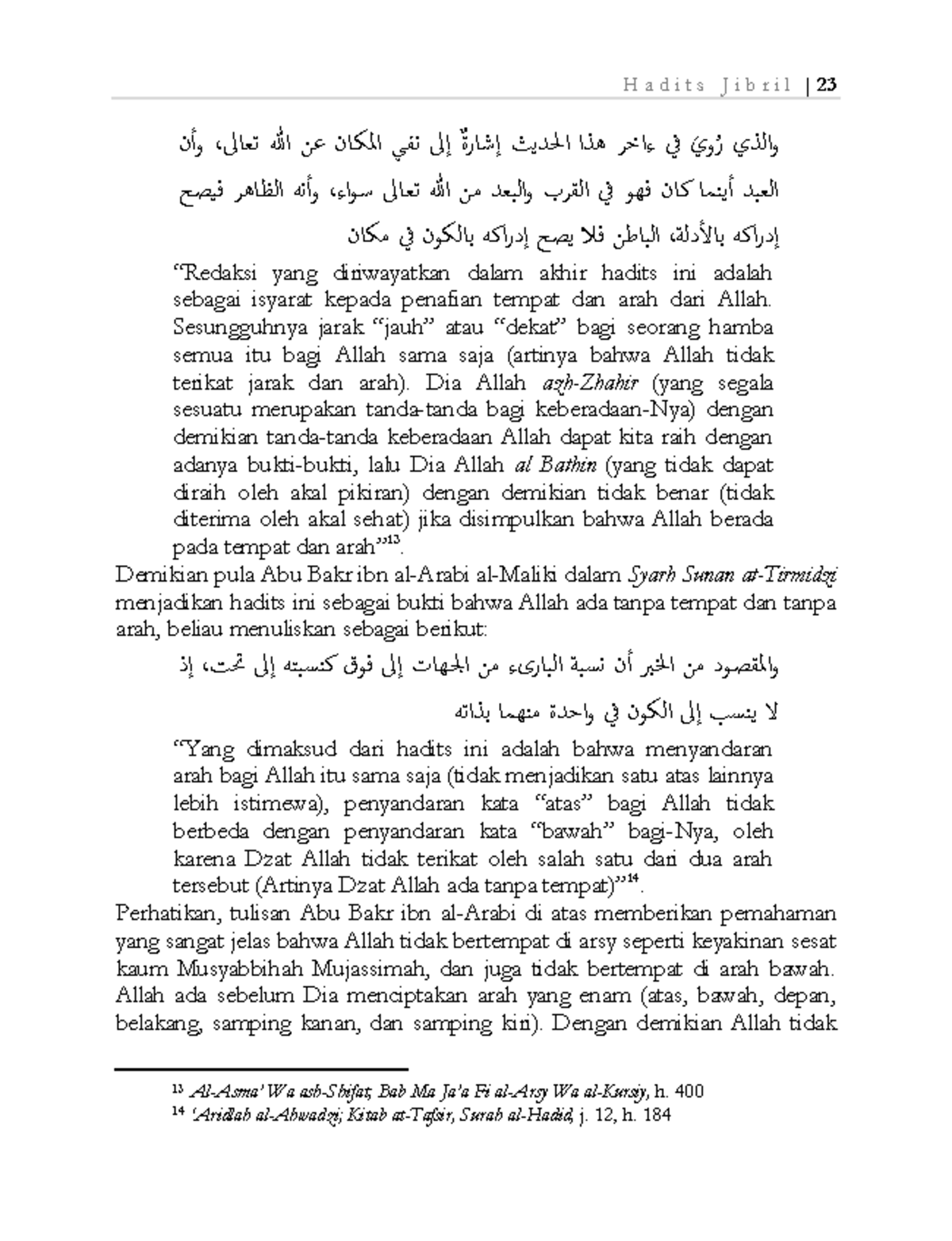 Tugas agama hadist jibril-35 - H a d i t s J i b r i l | 23 ...