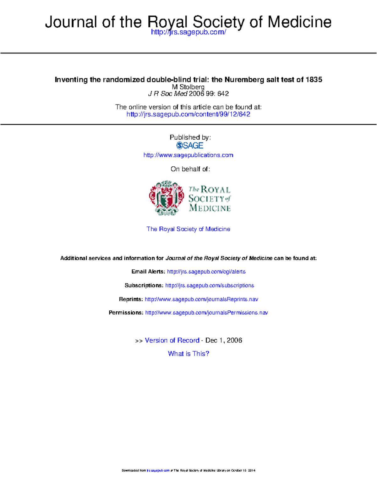 9.27 Nuremberg+salt+test+of+1835 - jrs.sagepub/ Journal of the Royal ...