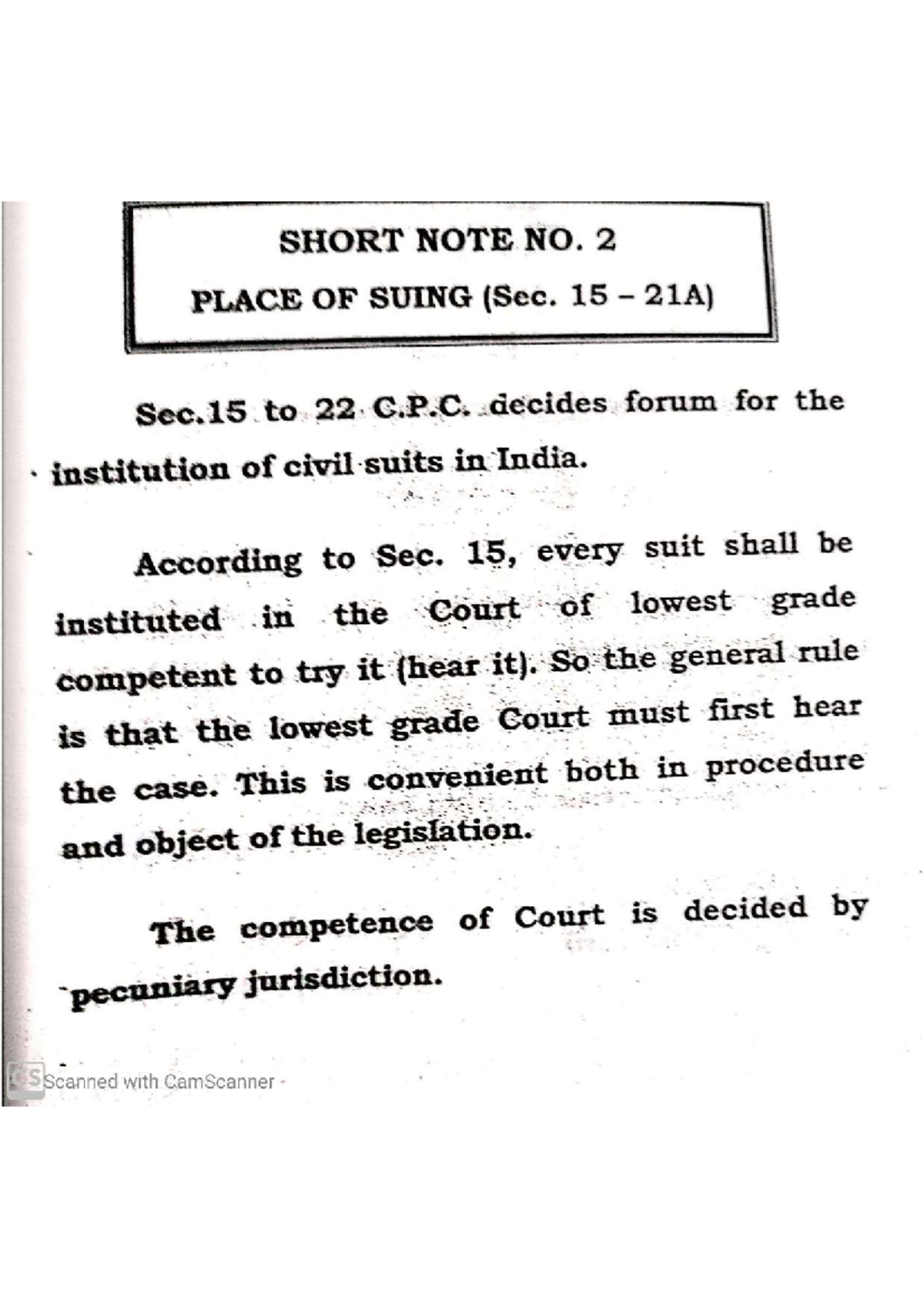 Civil cases and jurisdictions - Law of Torts - Studocu