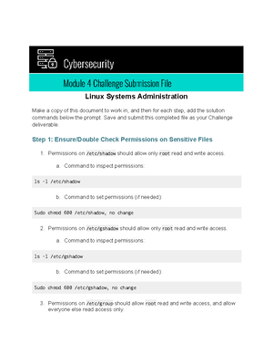 -M19 Challenge Submission File - Cybersecurity Module 19 Challenge Submission File Let’s Go ...