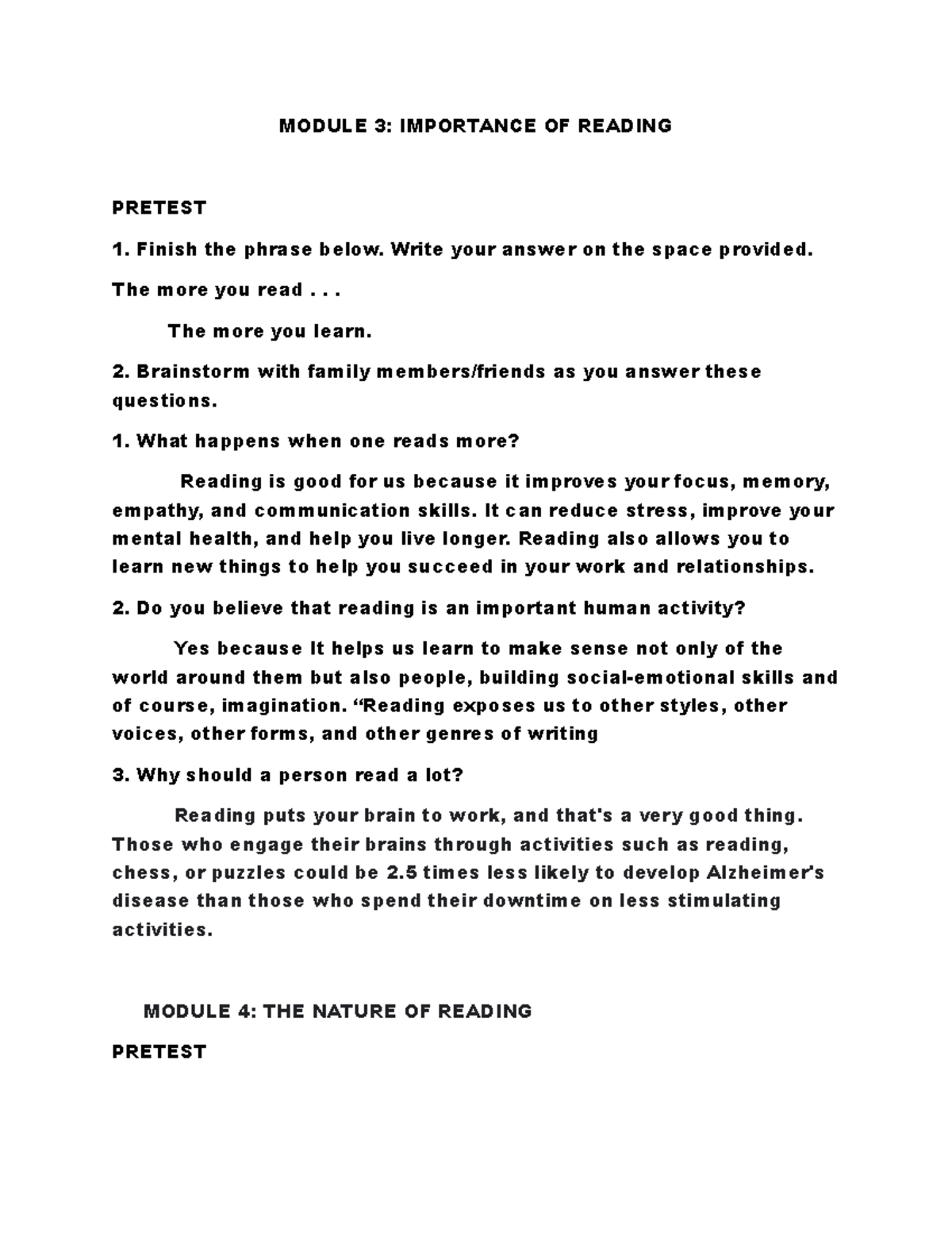Module 3 final - IT CAN HELP YOU IN YOUR LEARNING - MODULE 3 ...