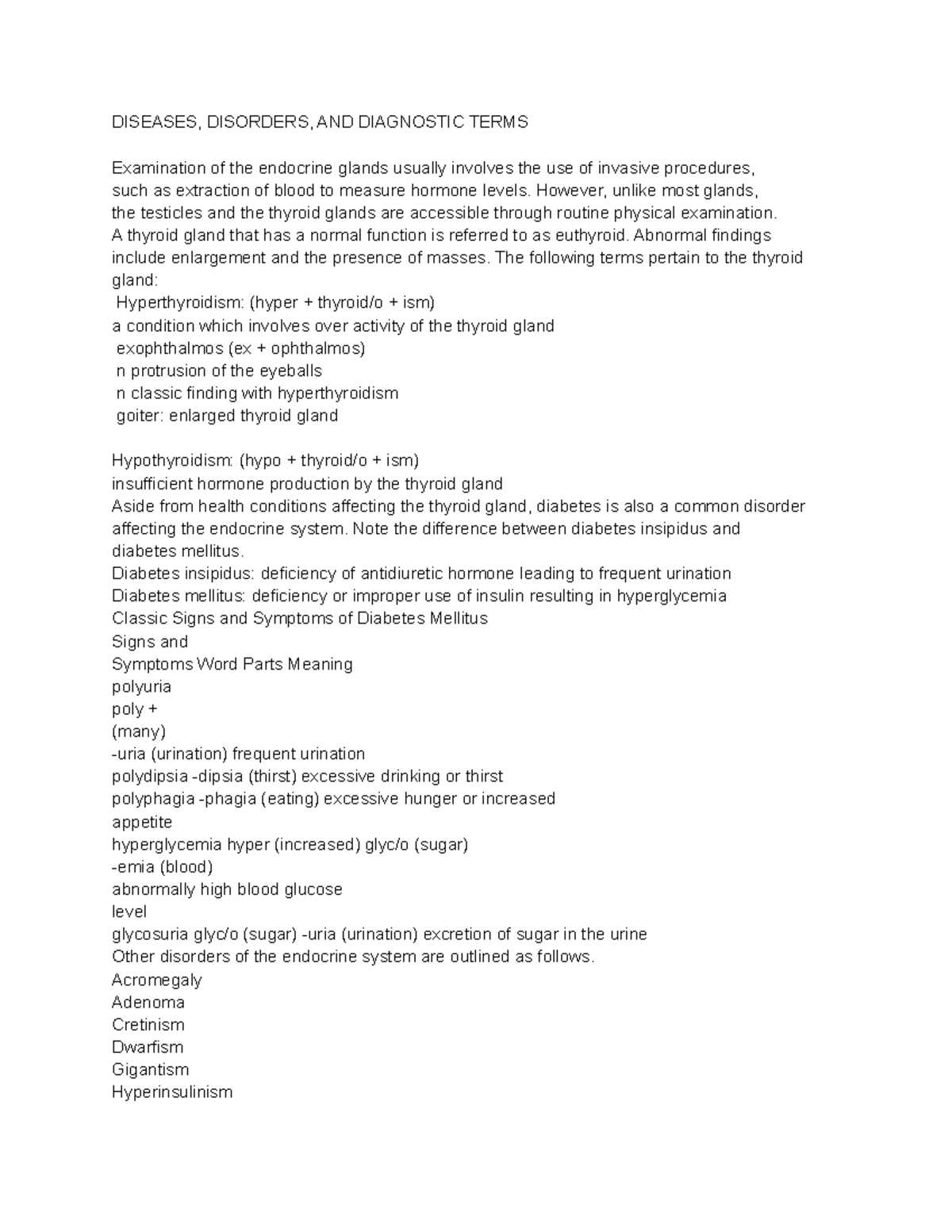 Psychological Disorders - DISEASES, DISORDERS, AND DIAGNOSTIC TERMS ...