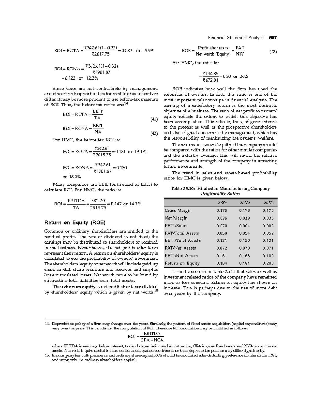 Financial-management-208 - Financial Statement Analysis 597 ROI ROTA ...