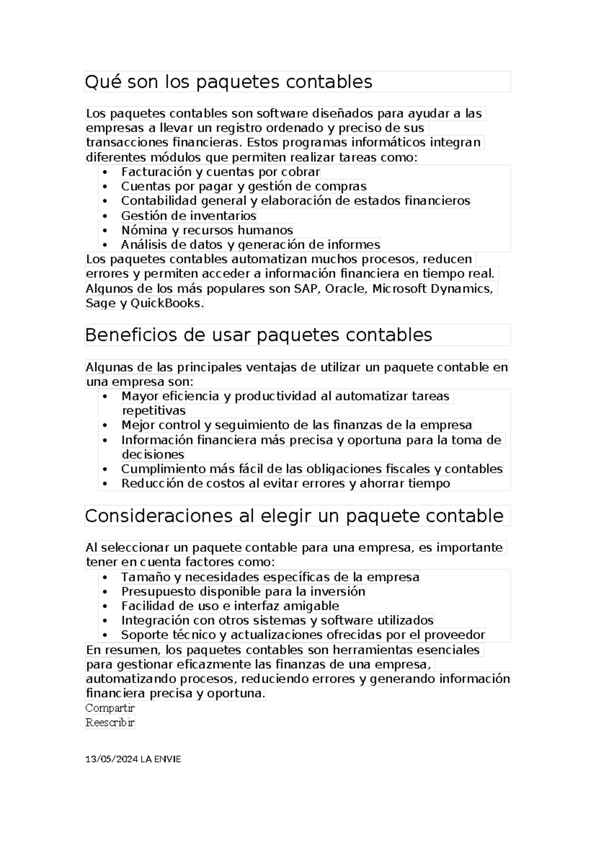 Qué son los paquetes contables - Estos programas informáticos integran ...