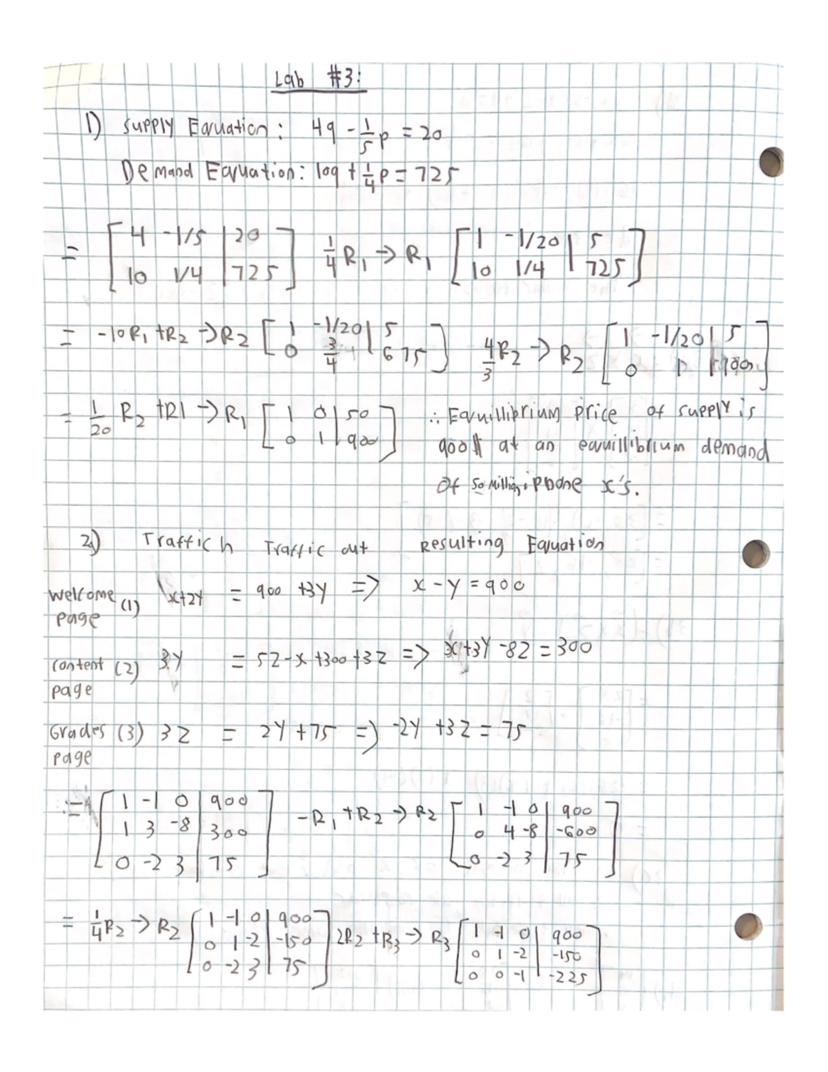Hermitian Transpose, Hessenberg Form, Hilbert Matrix, Householder ...