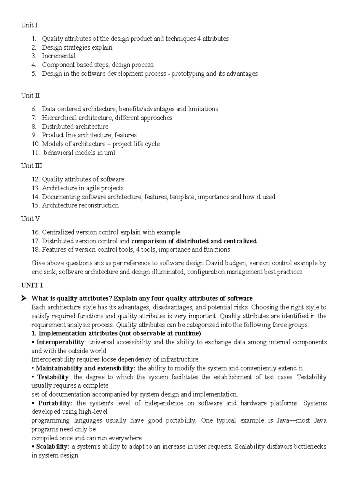 SDVC - 2017 pattern computer engineering notes of software development ...