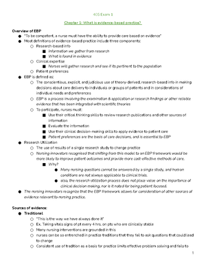 EBP Project Guidelines, Rubric, Schedule FA19 - N403 Evidence-Based ...