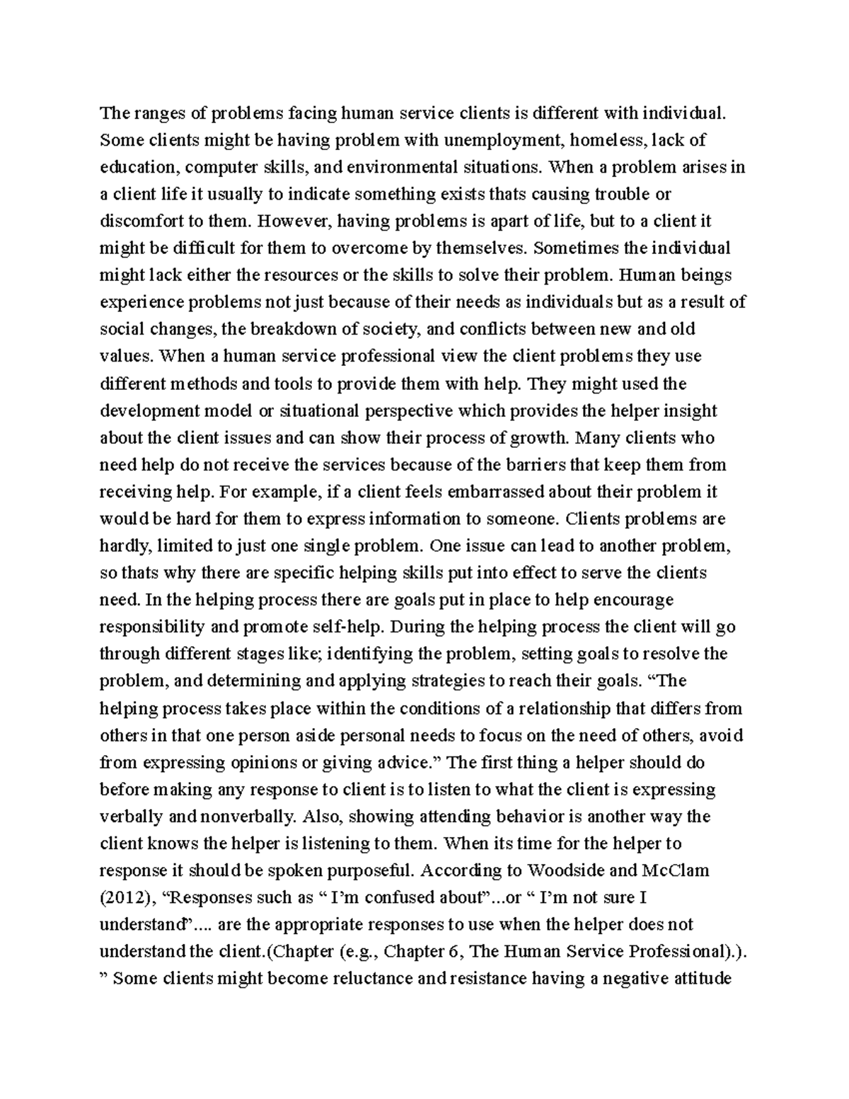 Problem facing Human Service - The ranges of problems facing human ...