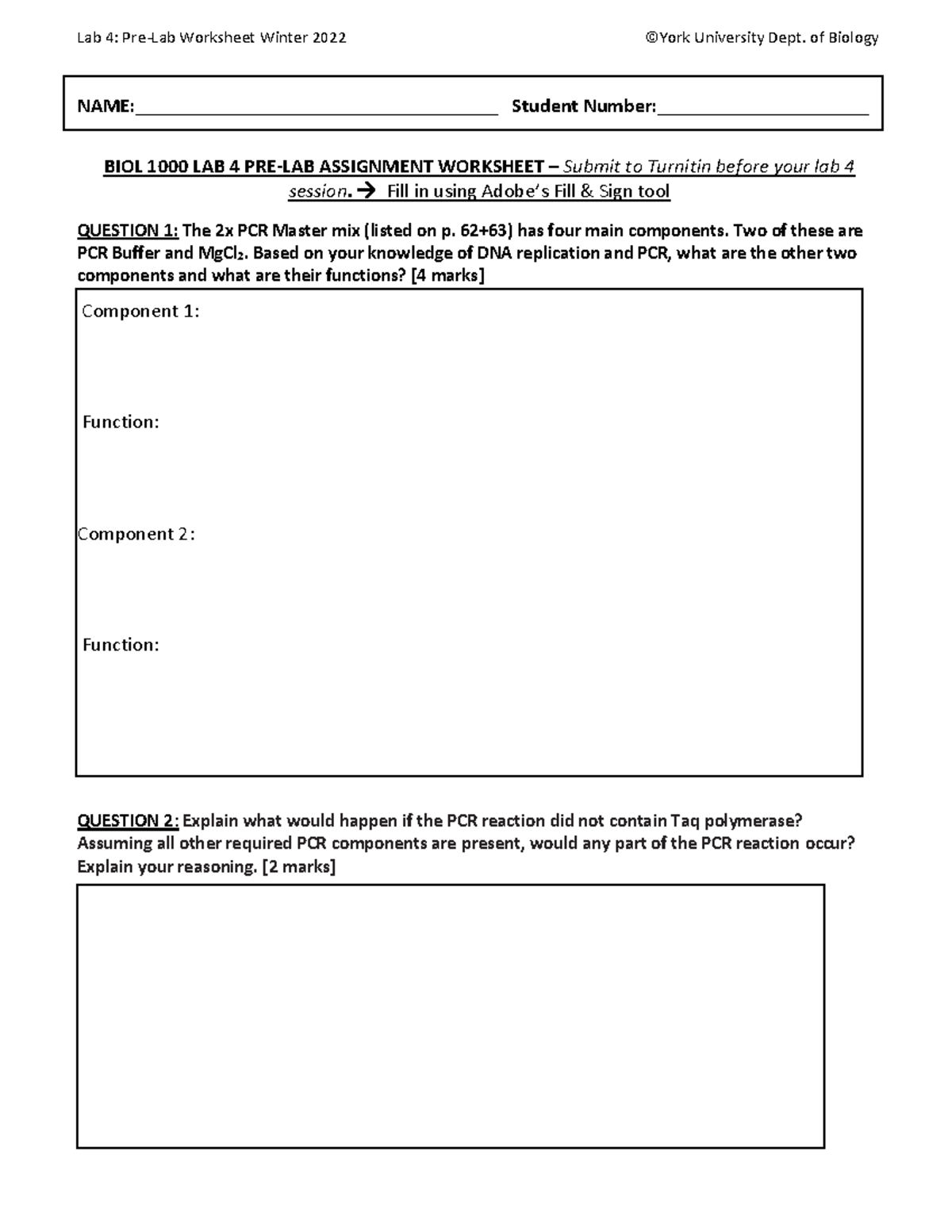 Lab 4 Pre-Lab Worksheet W22 - eecs2200 - Yorku - Studocu