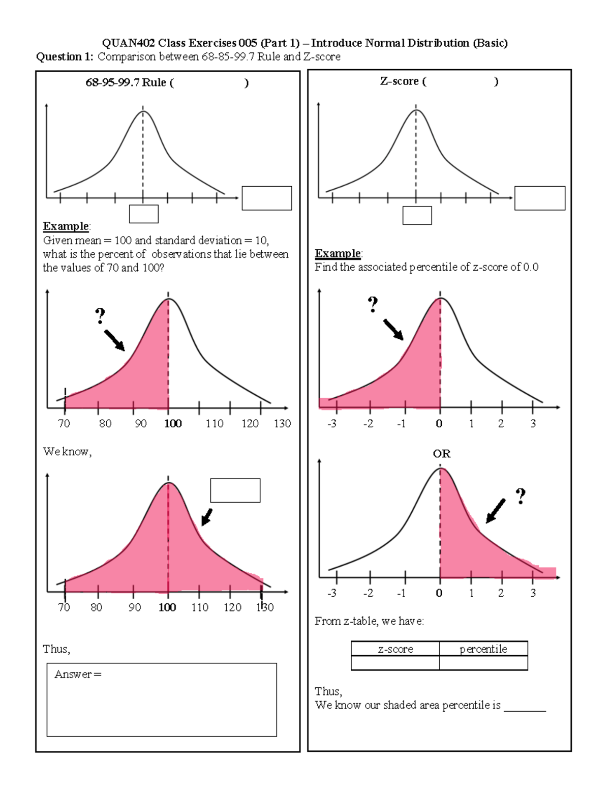 Class Exercises 005 (Part 1) - QUAN402 Class Exercises 005 (Part 1 ...