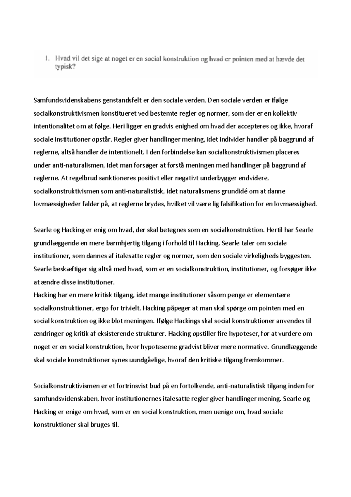 Videnskabsteori - Warning: TT: undefined function: 32 Warning: TT: undefined function: 32 - Studocu