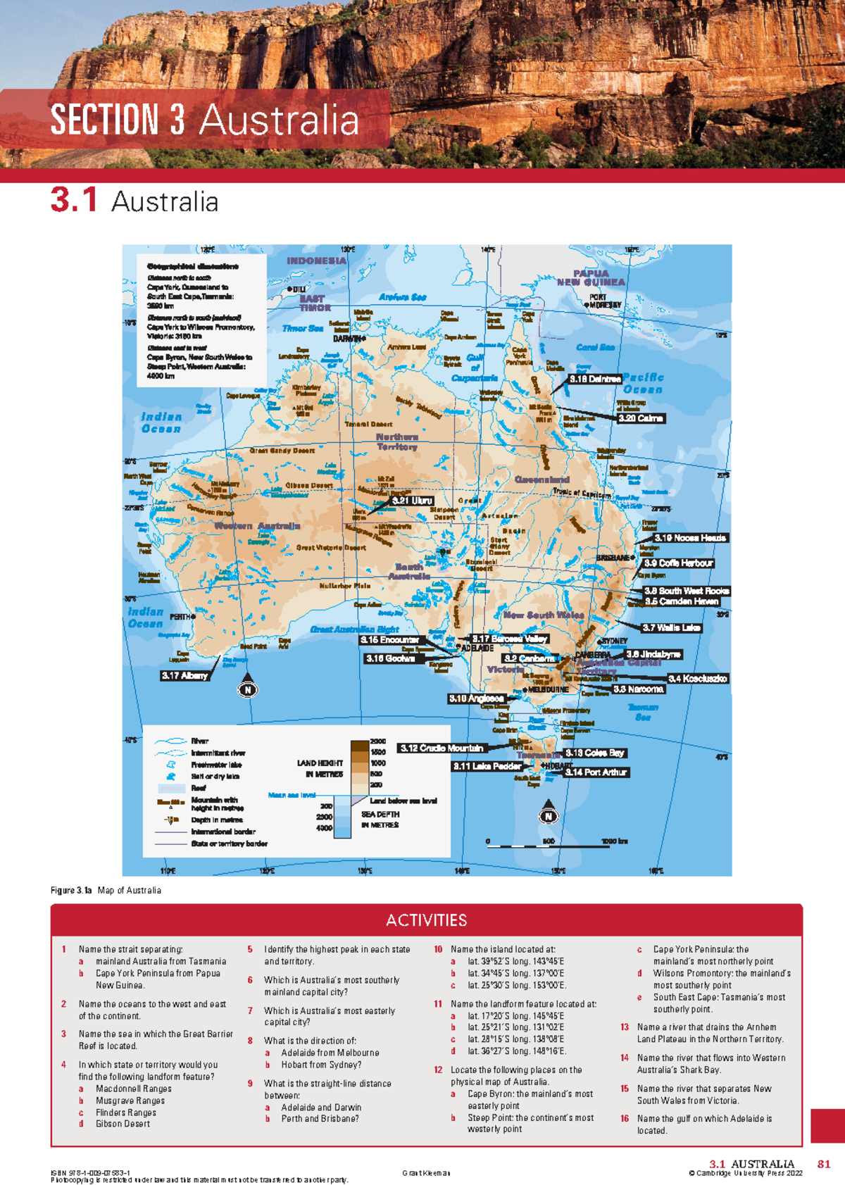Skills in Geo booklet - 31 AustrAliA 81 ISBN 978-1-009-07583-1 Grant ...