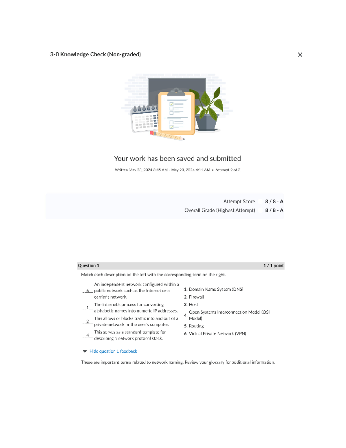 CYB 230 3-0 Knowledge Check (Non-graded) - CYB230 - Studocu