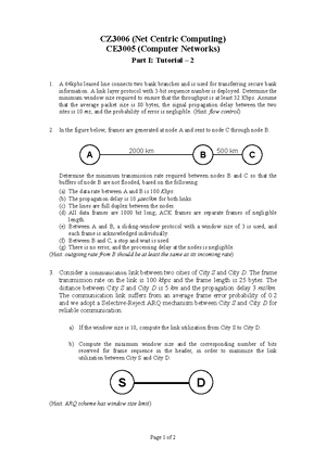 Lab 1 Understanding Networking with Internet Technologies - LABORATORY MANUAL CE3005: Computer ...