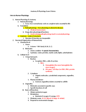 Chapter 3 Cellular Form And Function - Chapter 3: Cellular Form ...