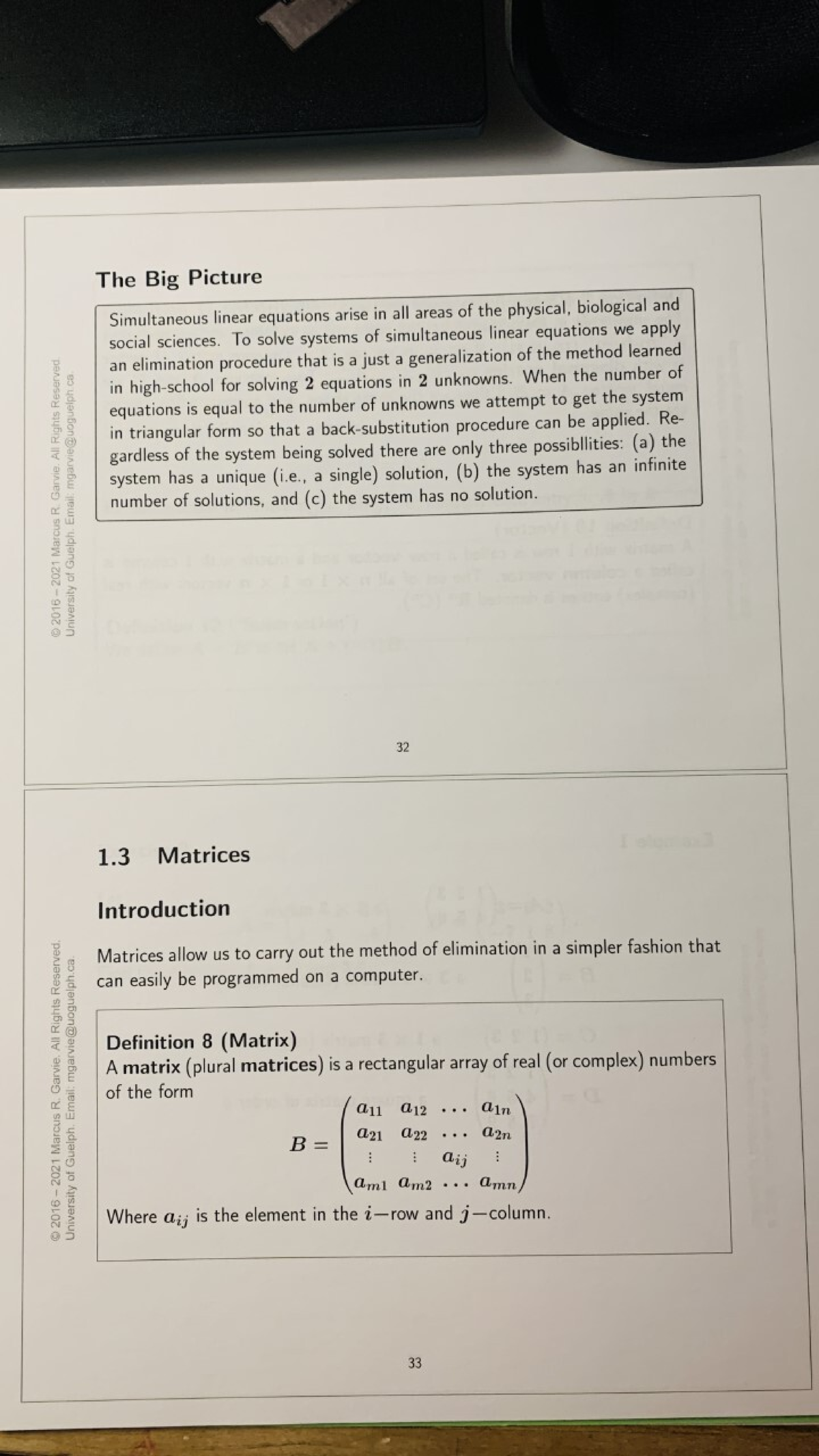 Linear Algebra #4 - Practice problems from the course workbook - Math ...