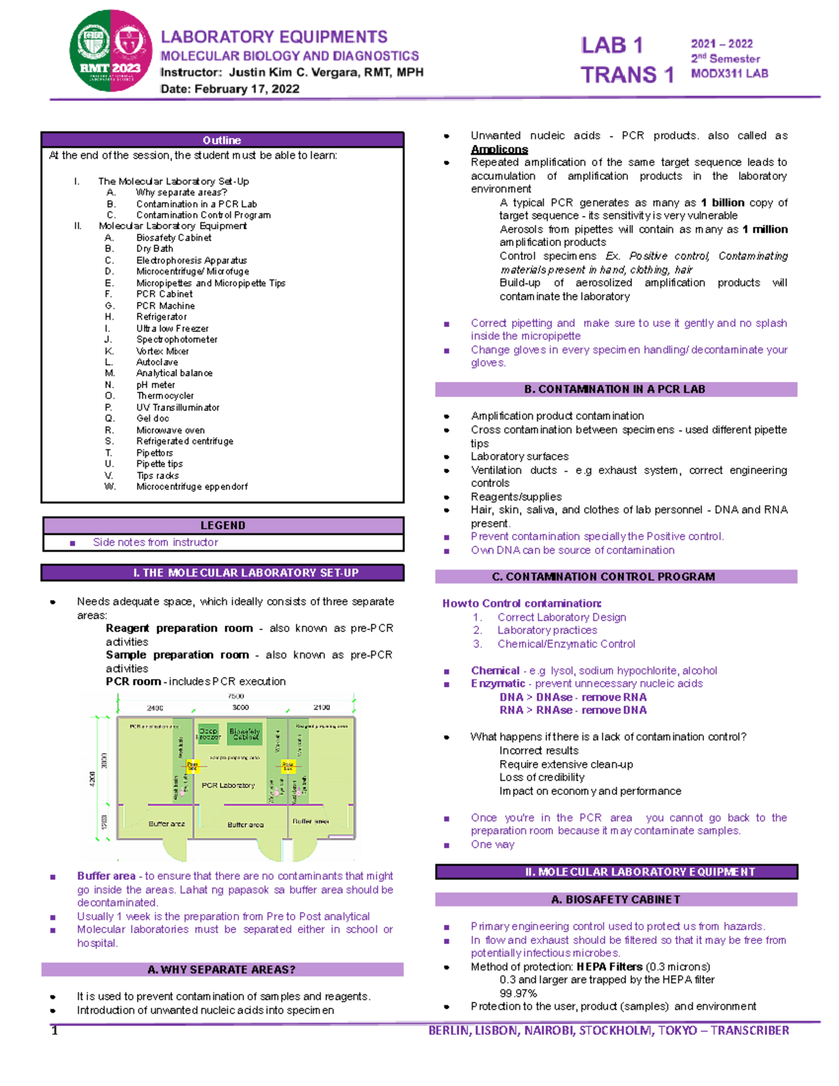 MODX311 Lab Trans 1 - Jakamznznz - Outline At the end of the session ...