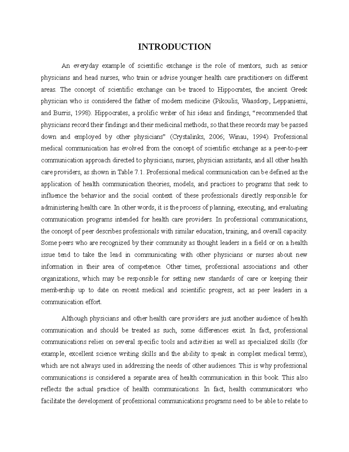 General Biology - INTRODUCTION An everyday example of scientific ...