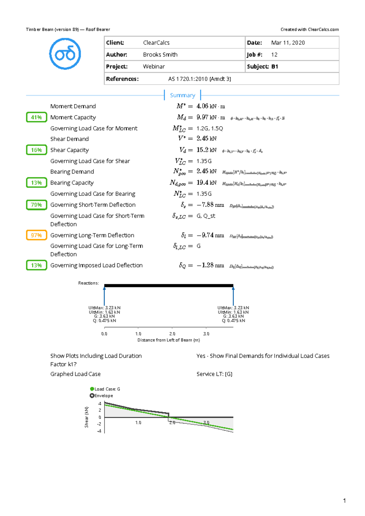 Clearcalcs-timberwebinarexamples-2003 18022650 - Timber Beam (version ...