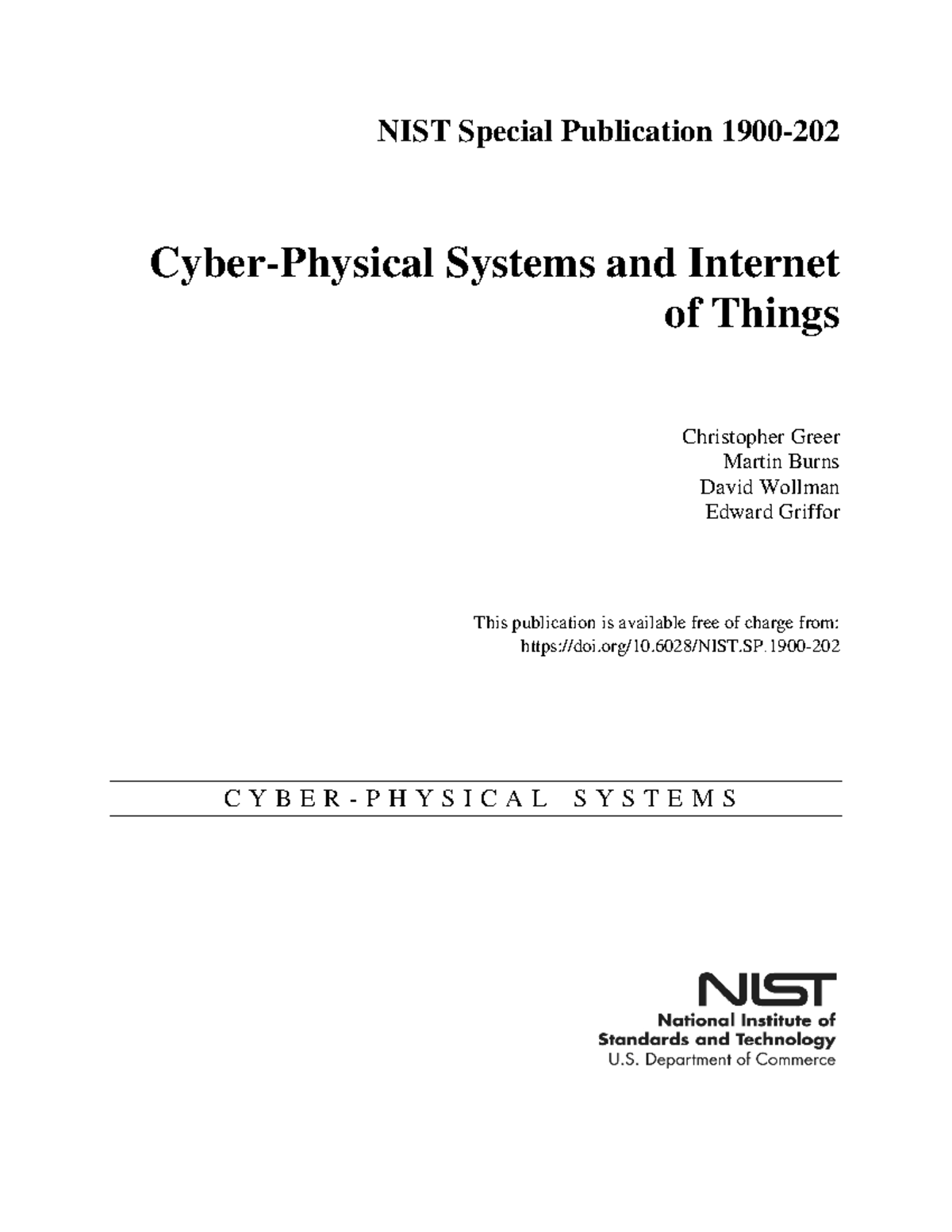 NIST - Seminar report - NIST Special Publication 1900- Cyber-Physical ...