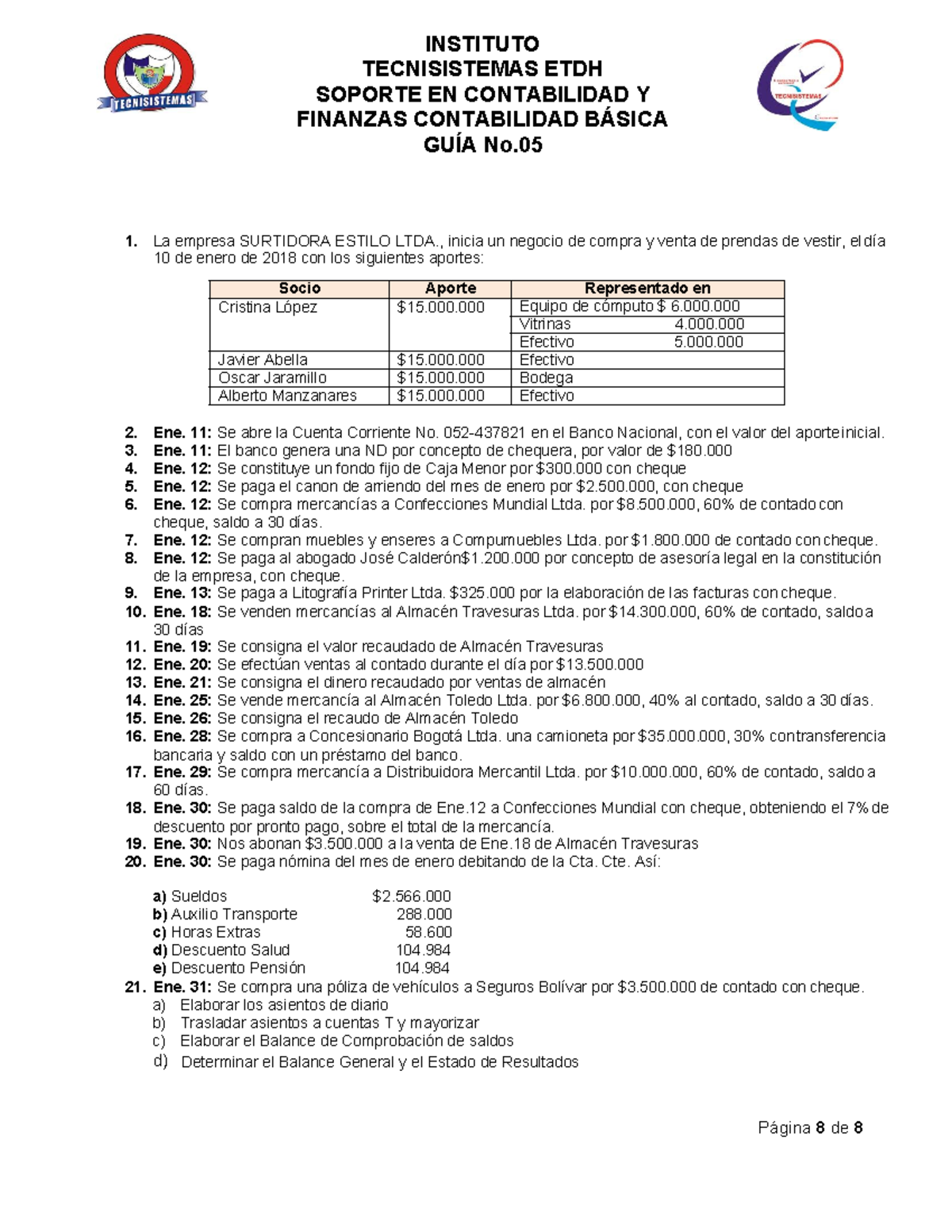 Guia 5 soporte de contabilidad n Guia 5 soporte de contabilidad ...