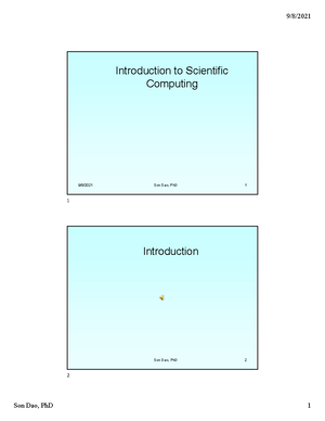 numerical methods - chapter 3 - Gaussian Elimination Son Dao, PhD Naïve ...