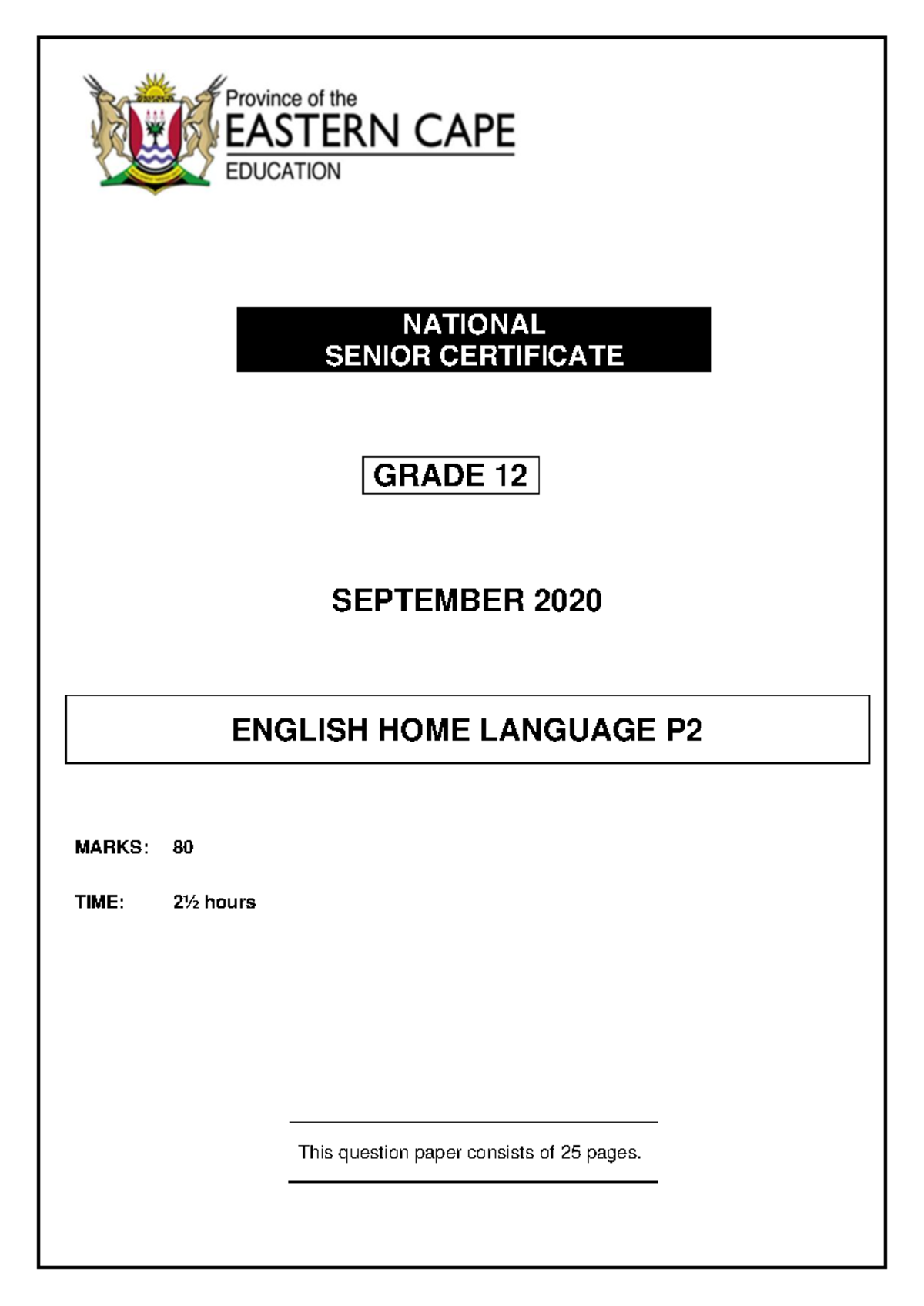 Qpaper - Past paper - NATIONAL SENIOR CERTIFICATE GRADE 12 SEPTEMBER ...