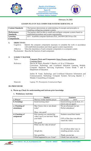 Culminating Activity Lesson-1-4 - CULMINATING ACTIVITY Quarter 1 ...