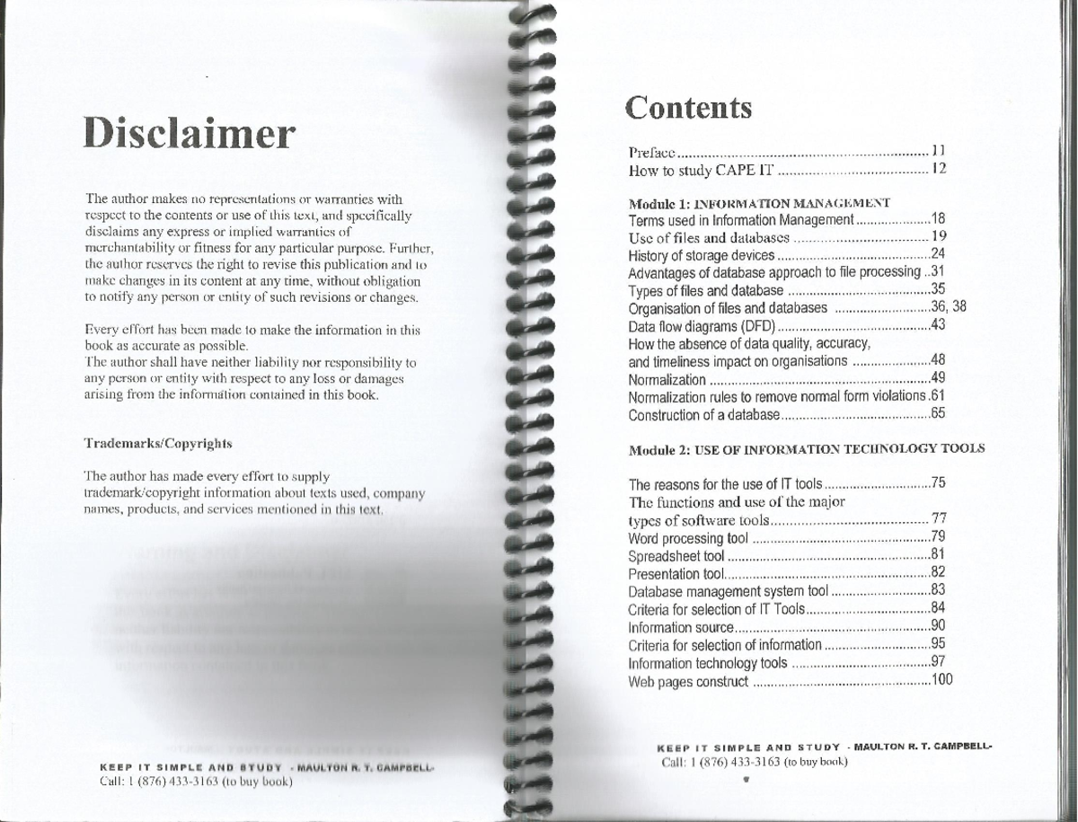 CAPE IT U2 Textbook - Book - Information tech - Studocu