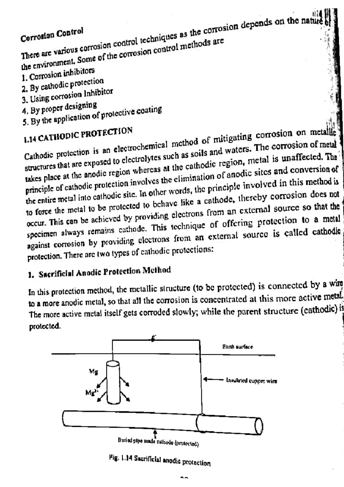 Chemistry Corrosion control methods - Engineering Chemistry - Studocu
