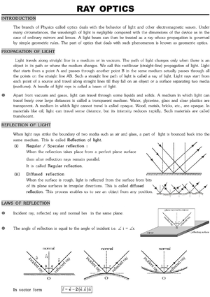 Diffraction - notes - Engineering Physics A - Studocu