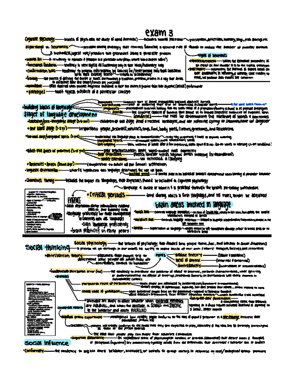 unit 3 exam review - PSY 2012 - Studocu