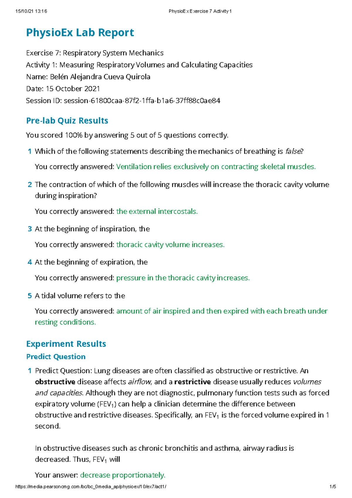(Belén Cueva) Physio Ex Exercise 7 Activity 1 - PhysioEx Lab Report ...