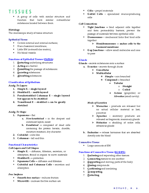 The Human Organism - Nursing note - M O R A N O , M. A. T H E H U M A N ...