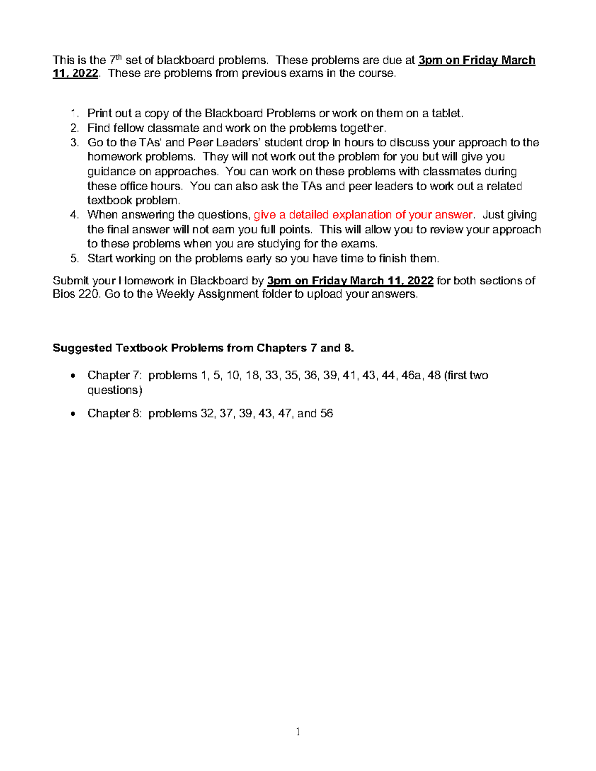 2022 HW 7 v2 - Course - This is the 7 th set of blackboard problems. These problems are due at ...
