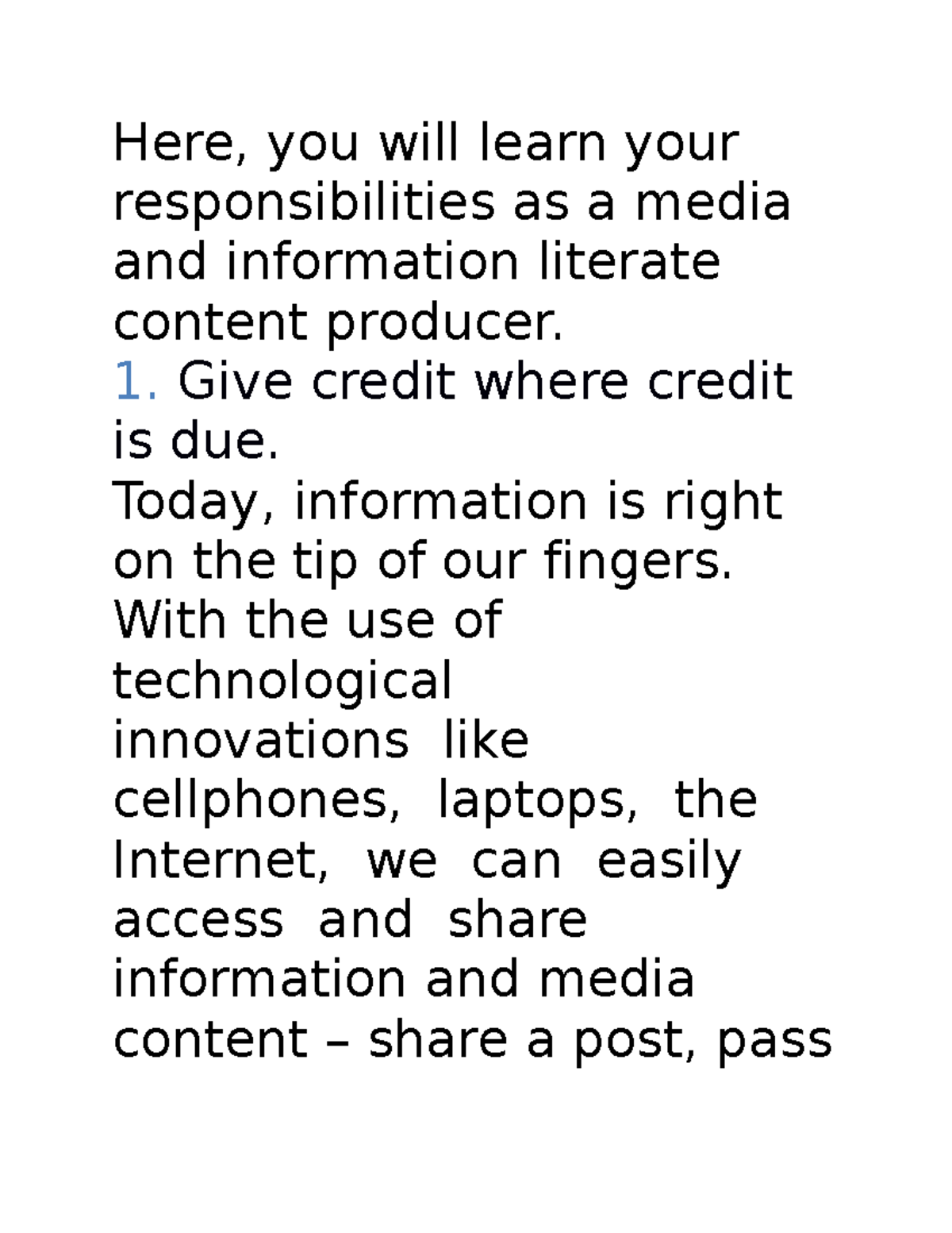 Tips for Responsible Use of Social Media - Here, you will learn your ...