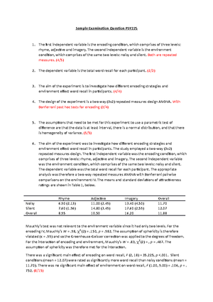 Introduction to SPSS workshop handout - Psy118 An Introduction to SPSS ...