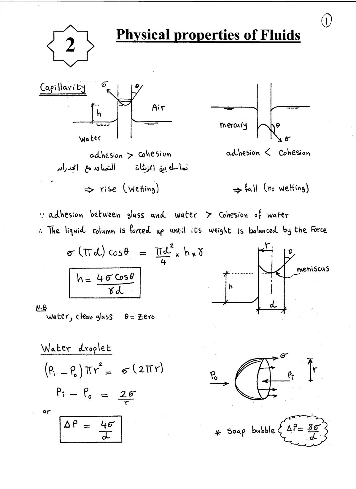 02-Physical Properties of Fluid - I Physical properties of Fluids 2 ...