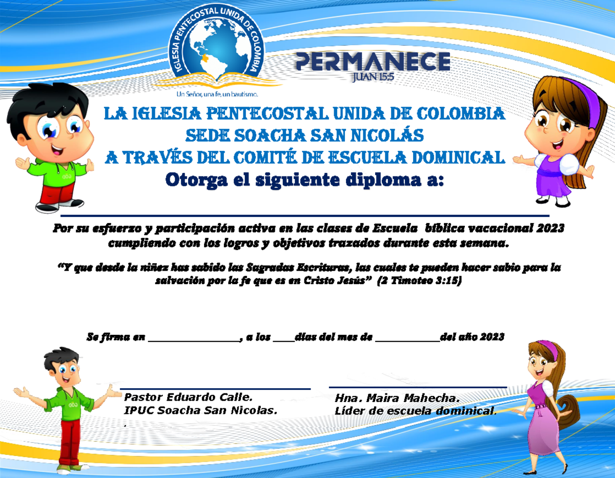 Diplomas NIÑOS 1 - artes - Por su esfuerzo y participación activa en ...
