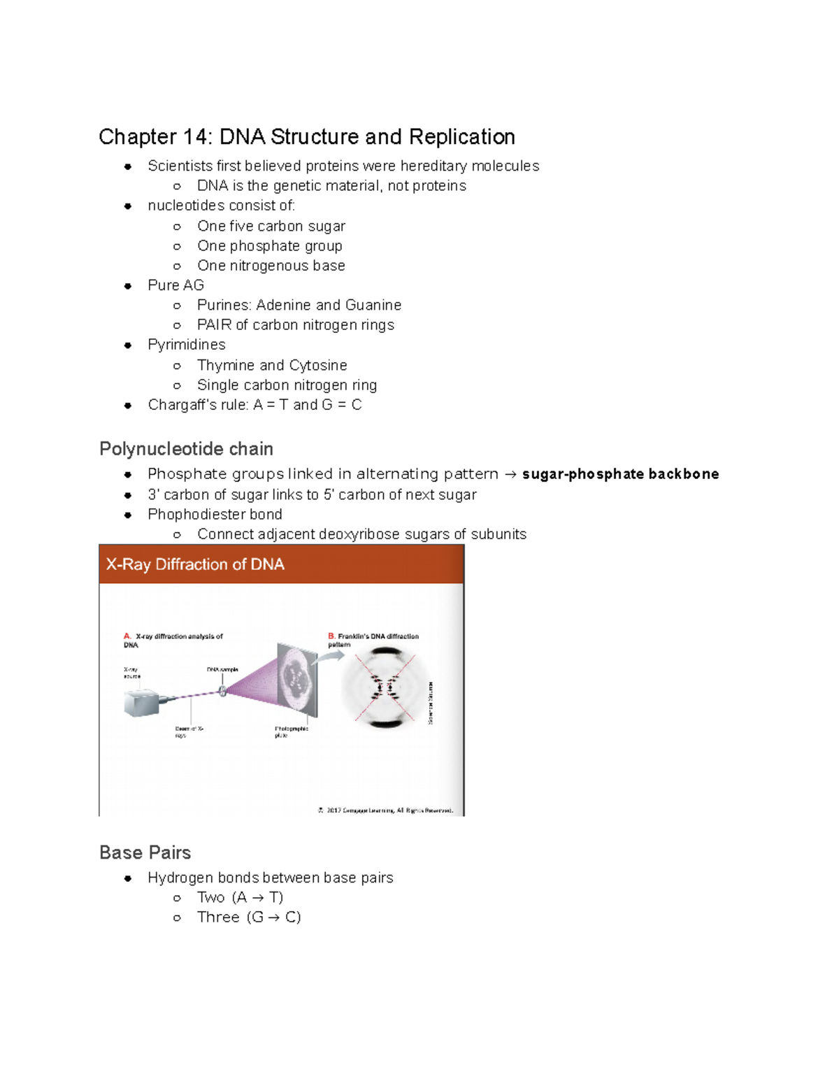 Chapter 14 Slides - Bio 1107 Slide notes semester 2, 2021-2022 school ...