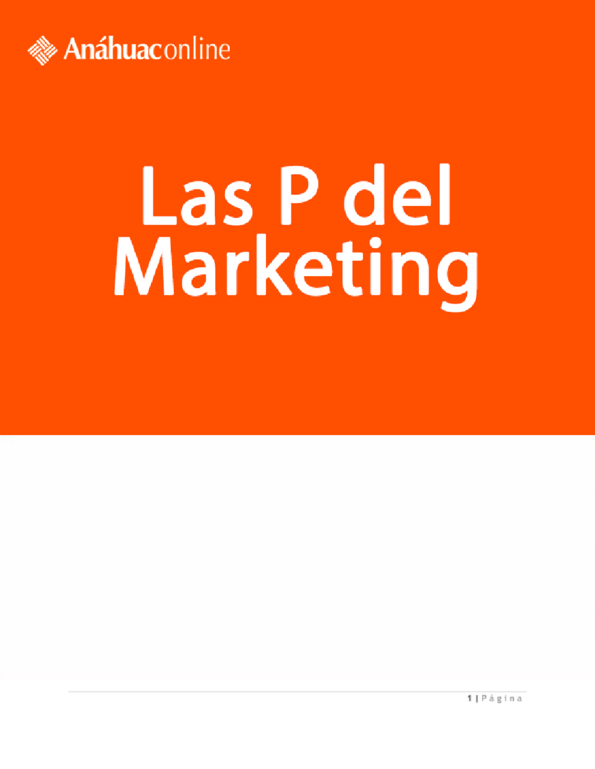 LAS P Delmarketing - descripcion las 5 Ps - Mercadotecnia - Studocu