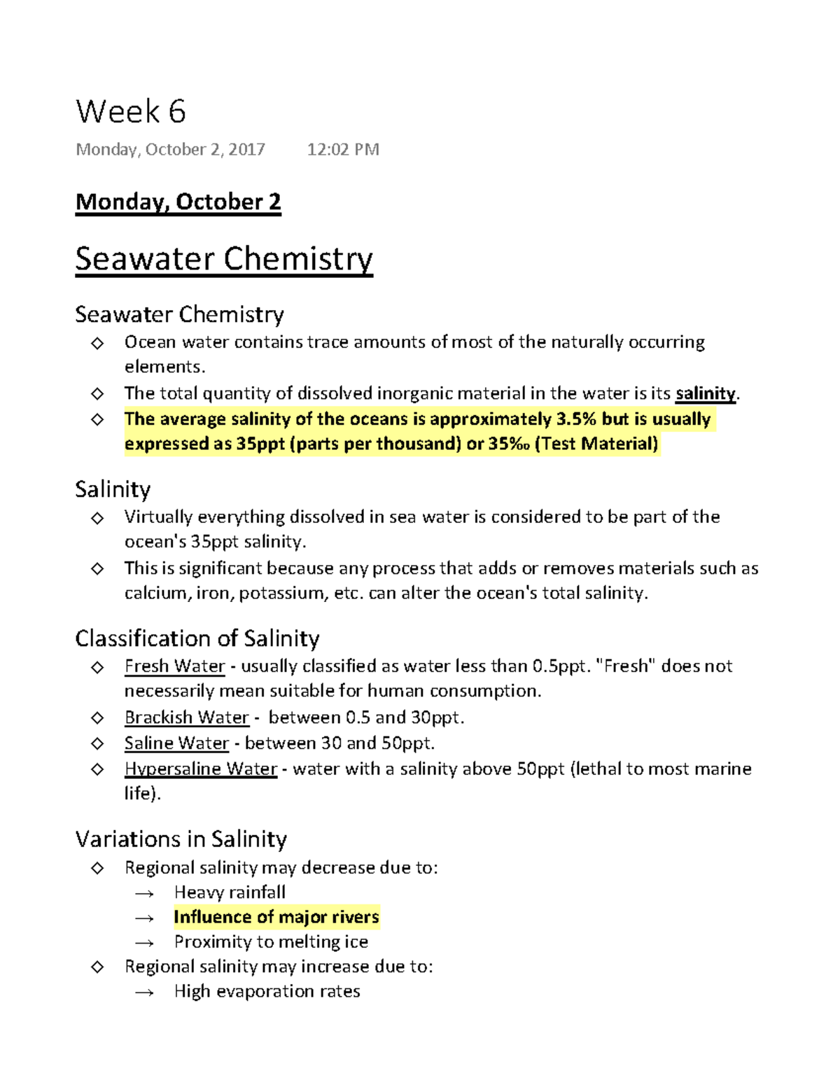 Week 6 Lecture Notes 16 18 Week 6 Monday October 2 2017 12 02 Pm Monday October 2
