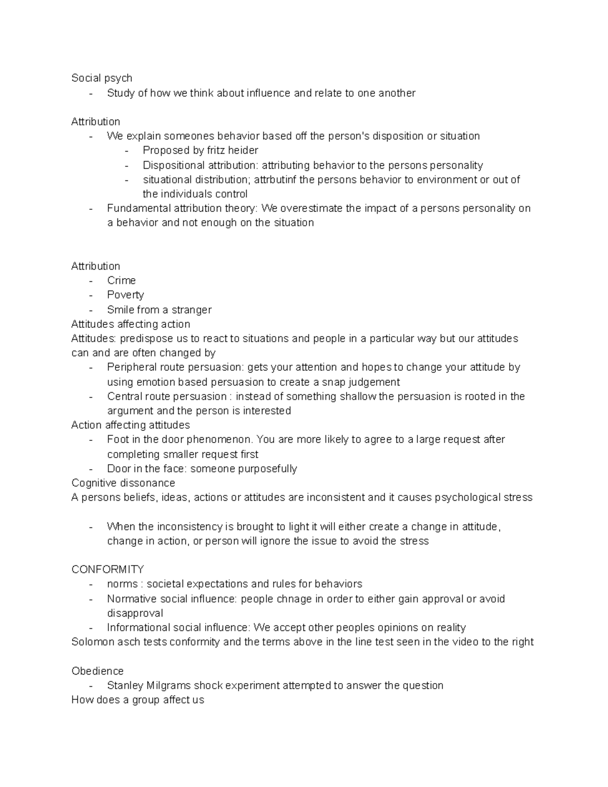 AP psychology 2 - Notes on microaggressions and prejudice. - Social ...