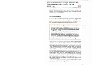 0. Gl. der Lit W. - Skript - 1. Vorlesung vom 13. Literaturtheorie mach Culler Literatur ist ...