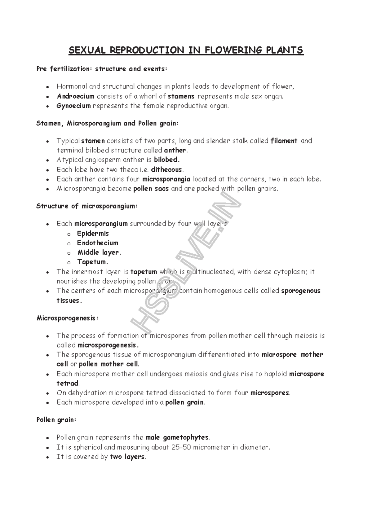 2.Sexual Reproduction in Flowering Plants-hsslive - # " - Studocu