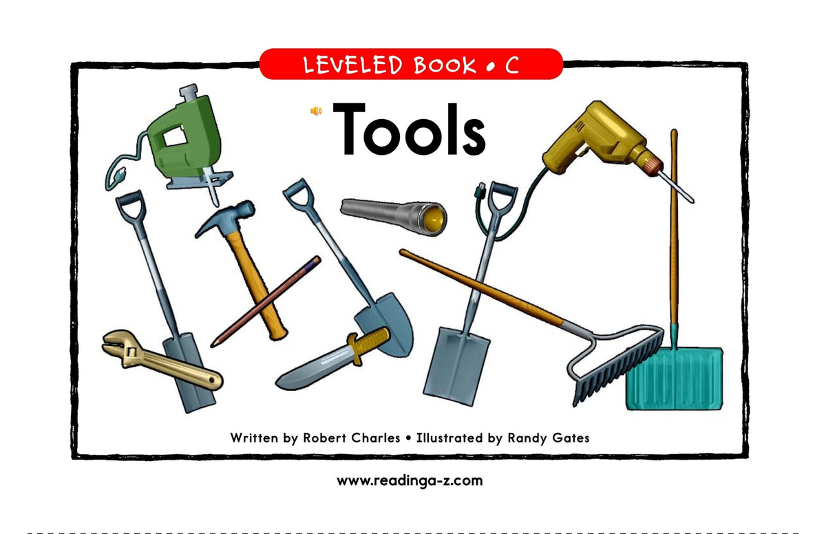 Tools - asdfasdfasdfasdfasdf - LEVELED BOOK C Tools n Written Robert ...