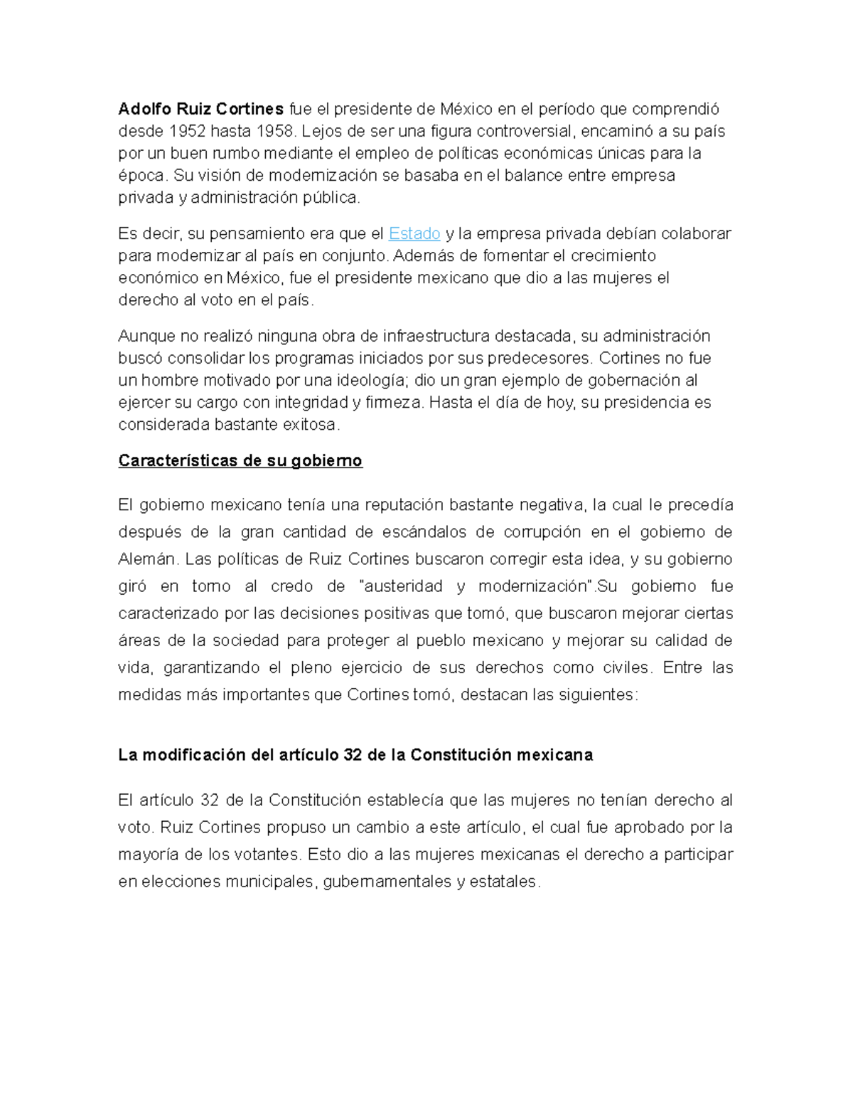 Adolfo ruiz - habla sobre el presidente y sus caracteristicas - Adolfo ...